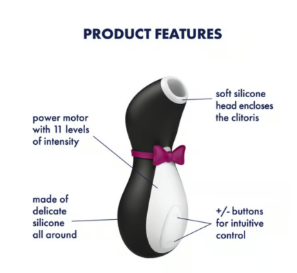 Satisfyer Air Pulse Stimulator - Penguin - Super Sexy