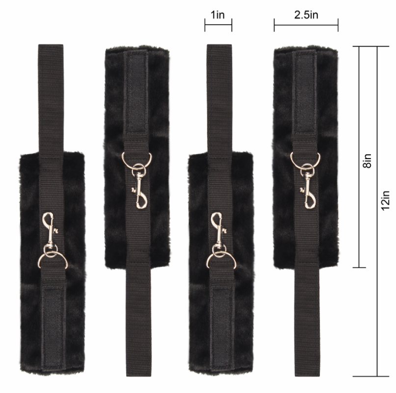 Being Fetish - Bed Strap Restraint Kit - Super Sexy